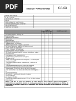 Check List Kit Antiderrames | PDF | Deportes | Ocio