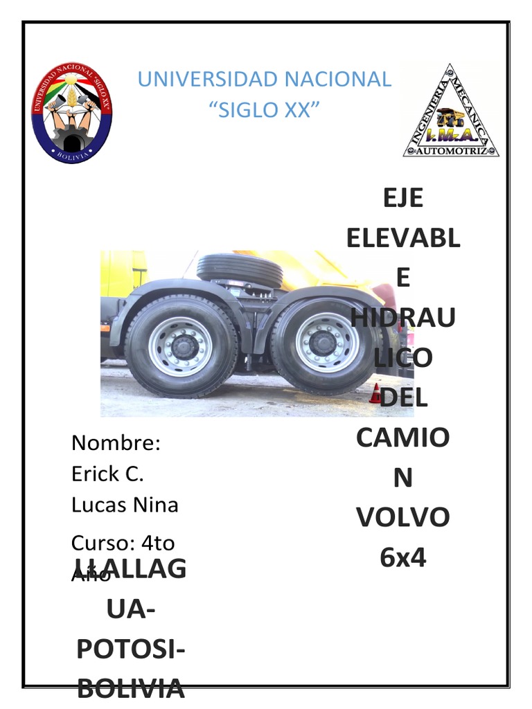 Eje Elevable Camion Volvo | PDF | Eje | Camión