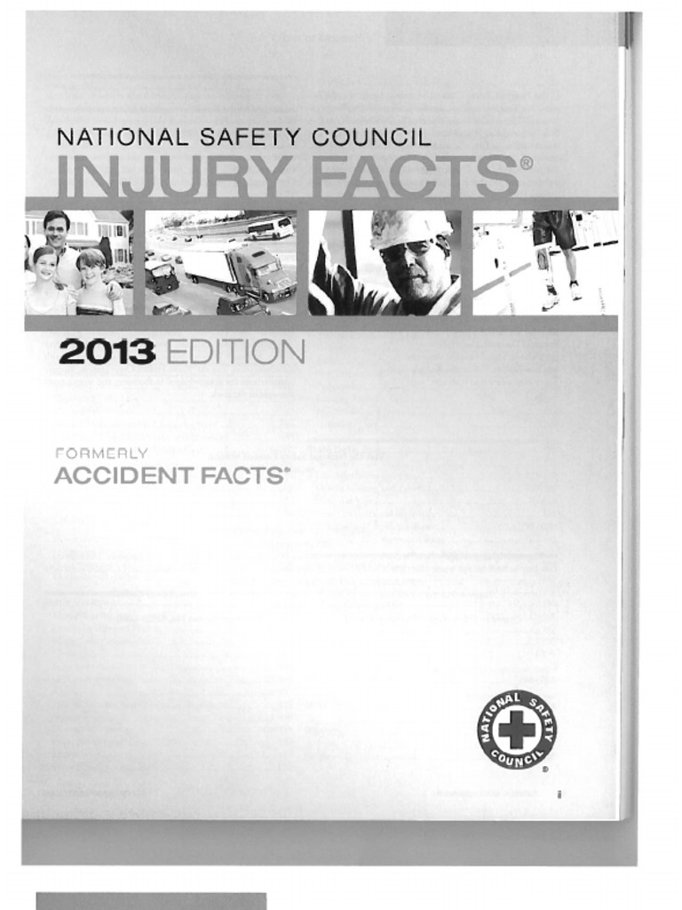 2013 National Safety Council Injury Facts | PDF