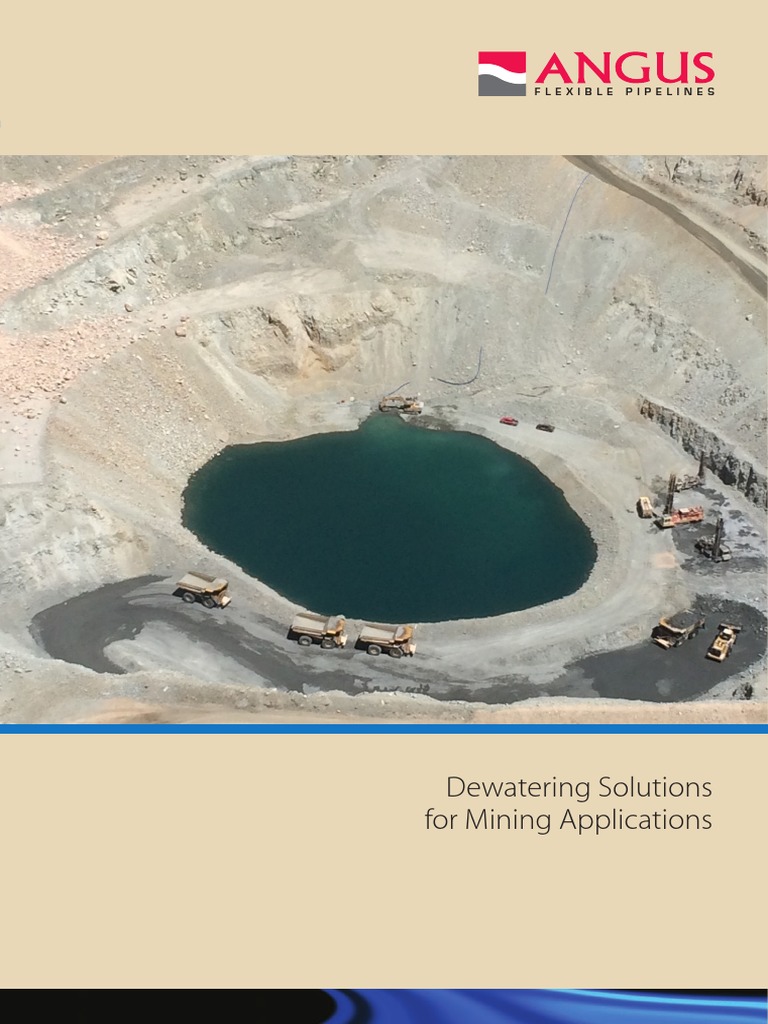 Dewatering Solutions For Mining Applications Flexible Pipelines