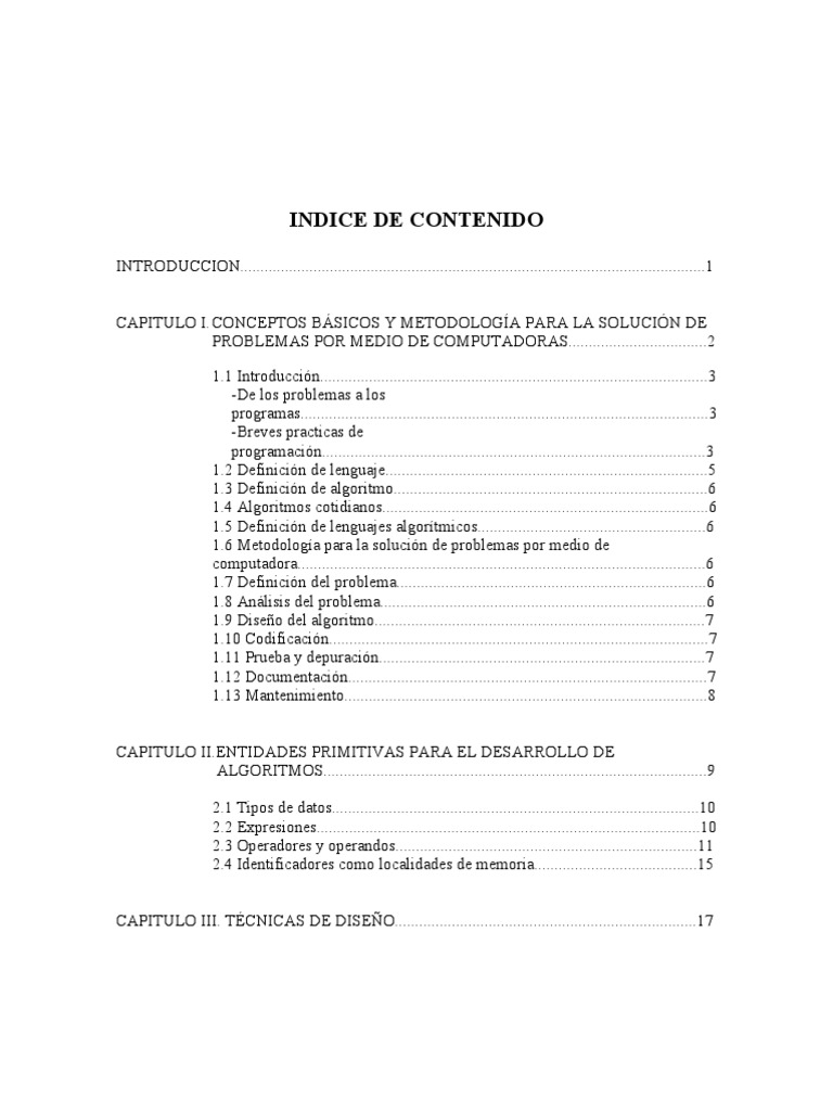 Guia Algoritmos Pdf Lenguaje De Programación Algoritmos