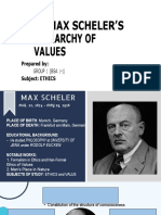 Hierarchy of Values | PDF | Pleasure | Behavioural Sciences