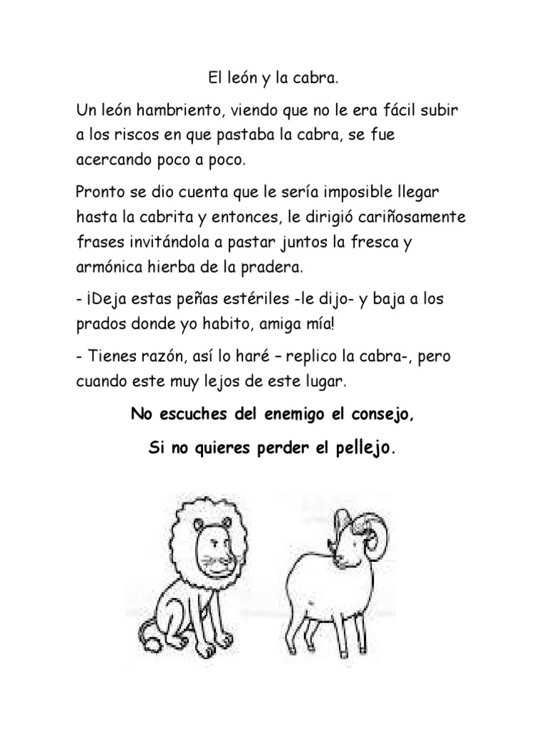 El León y La Cabra | PDF