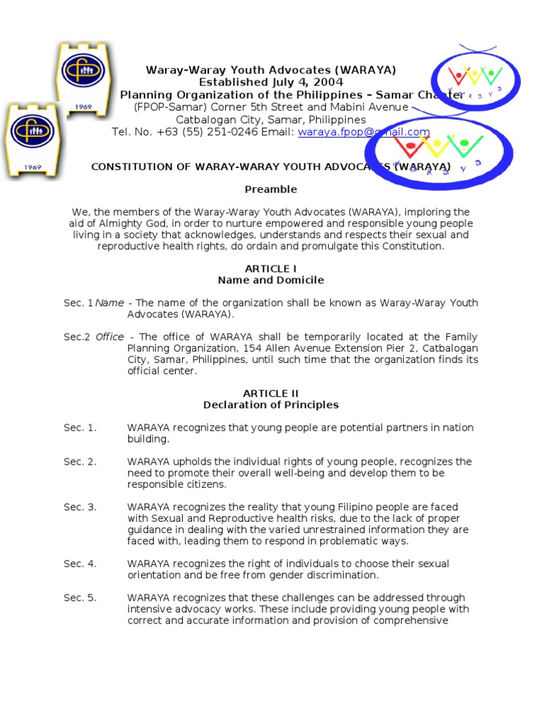 Waraya CBL Resolution | PDF | Impeachment | Reproductive Health