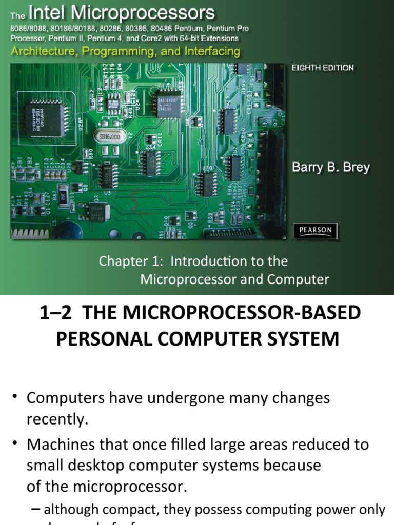 Lecture 3 - Microprocessor Based Systems | Download Free PDF | Central ...