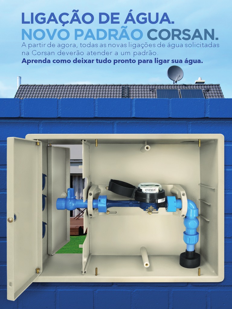 Novo Padrao de Ligacao Da Agua | PDF | Padronização | Águas residuais