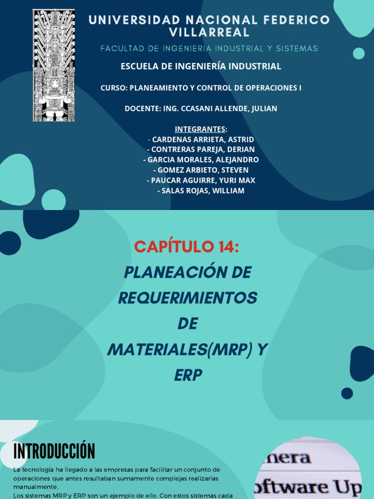 Cap 14 - MRP y Erp | Descargar gratis PDF | Planificación de recursos ...