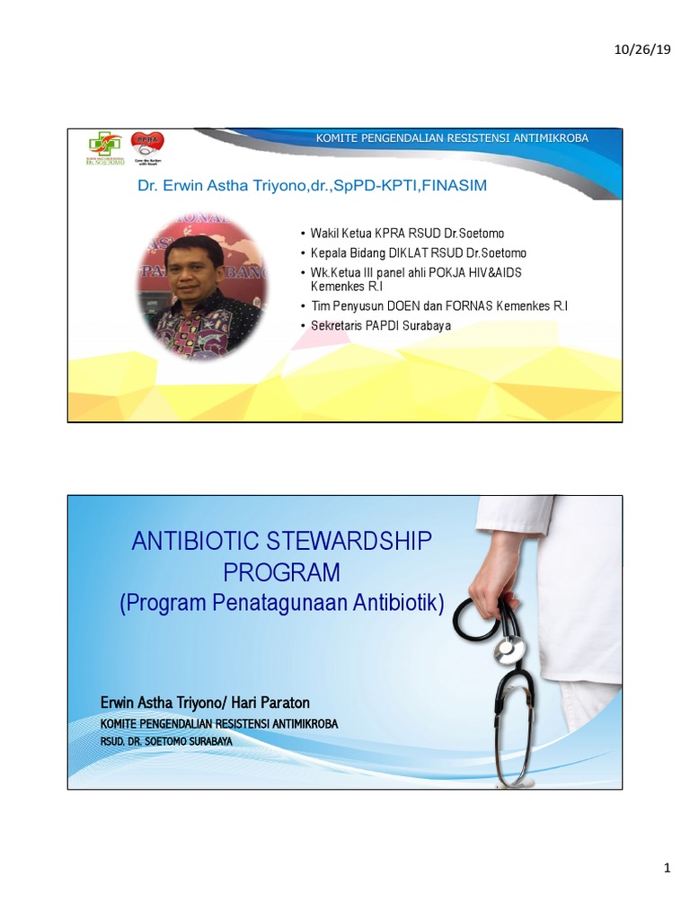 Antibiotic Stewardship (Supyan) | PDF
