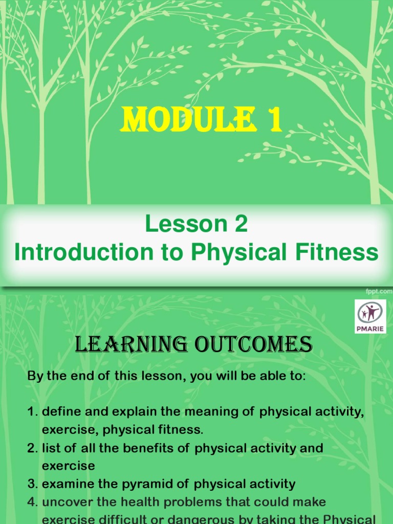 Intro To Physical Fitness | PDF | Physical Fitness | Physical Education