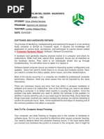 Types of Computer Maintenance | PDF | Antivirus Software | Backup