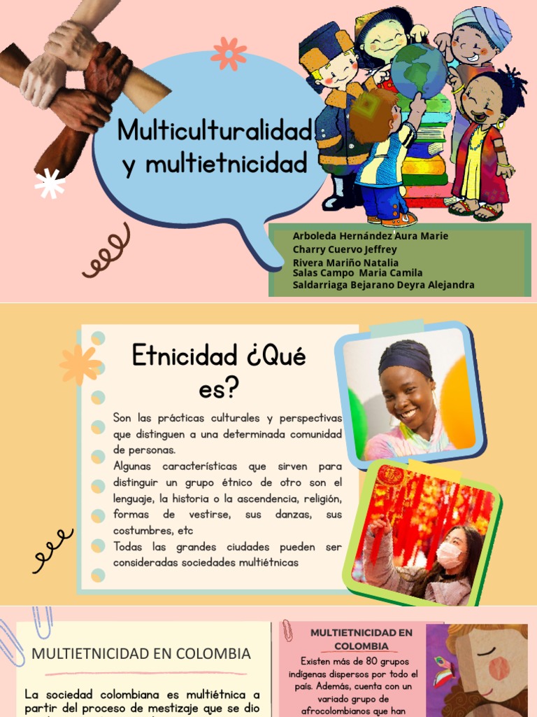 Multiculturalidad y Multietnicidad | PDF | Multiculturalismo | Sociedad