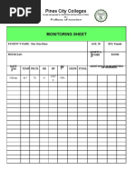 TPR Sheet Form | PDF