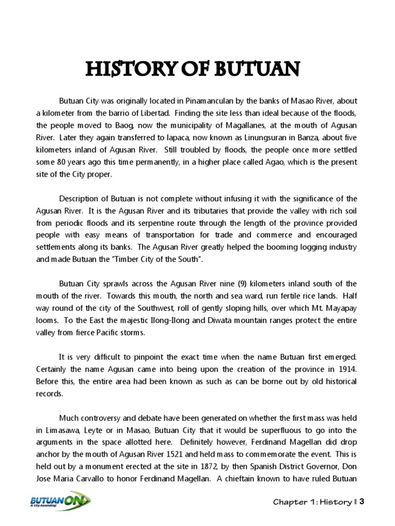 History of Butuan | PDF