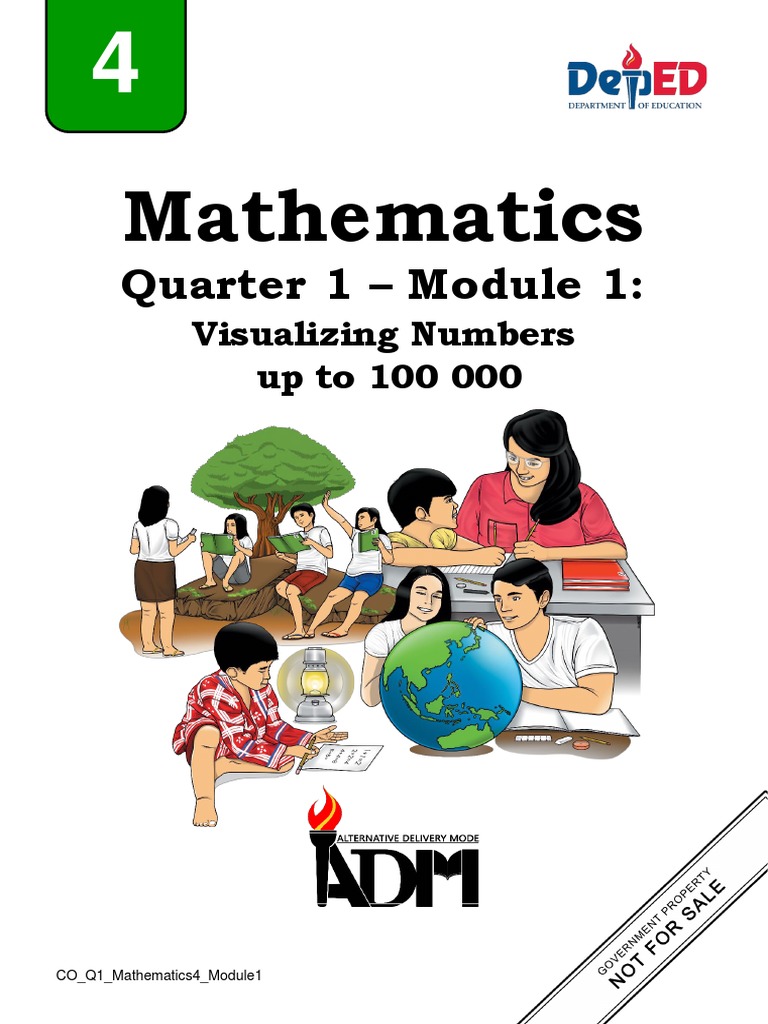 Math4 q1 Mod1 VisualizingNumbersUpTo100000 | PDF | Learning | Communication