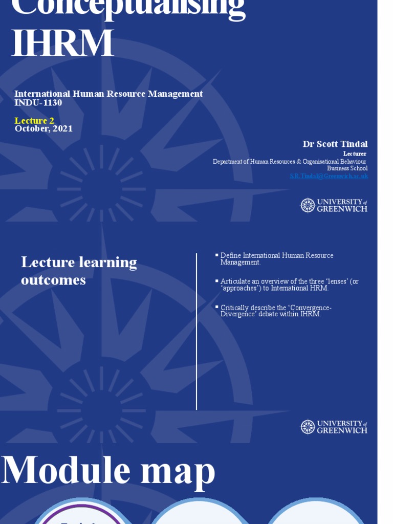 Lecture 2 Conceptualisation of IHRM | PDF | Multinational Corporation ...