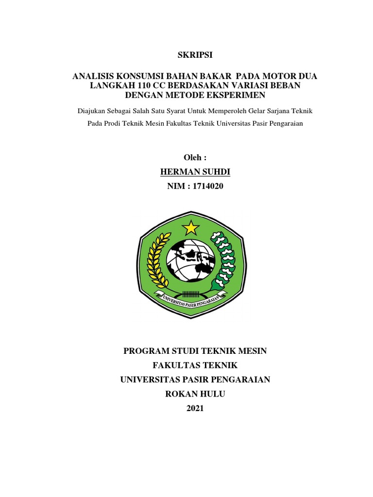 SKRIPSI REVISI KOMPRE Herman | PDF