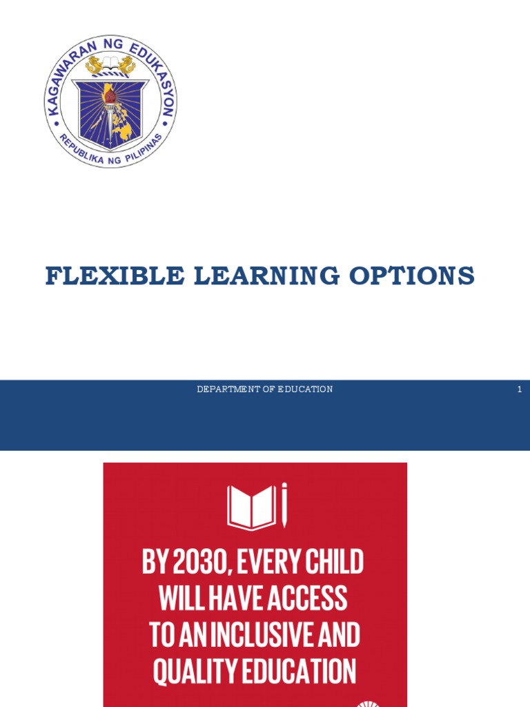 Flexible Learning Options ADM | PDF | Homeschooling | Teachers