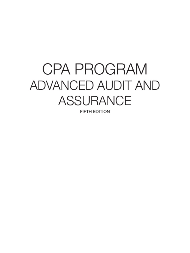 Aaa Study Guide | PDF | Audit | Financial Audit