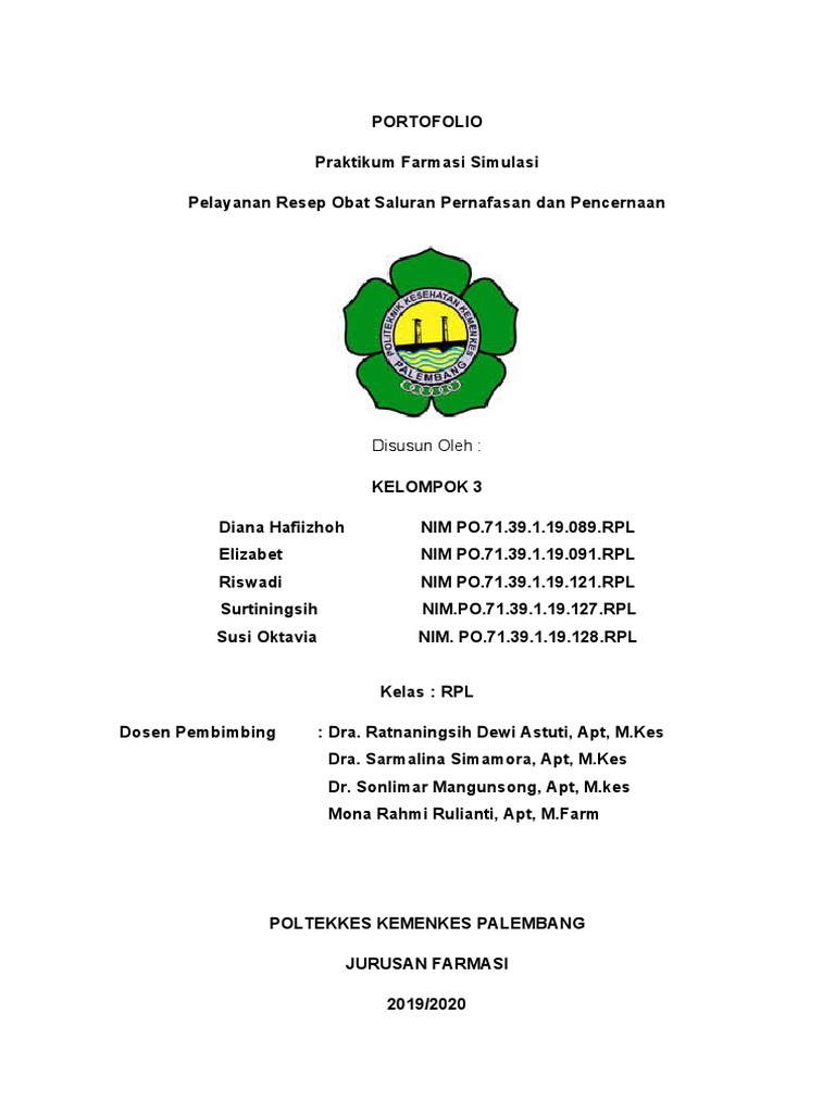 Portofolio Tugas Farmakologi | PDF