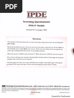 SCID-5-PD: DSM-5 Personality Assessment | PDF | Mental Disorder ...