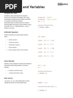 C Language CheatSheet - CodeWithHarry | PDF | Control Flow | C ...