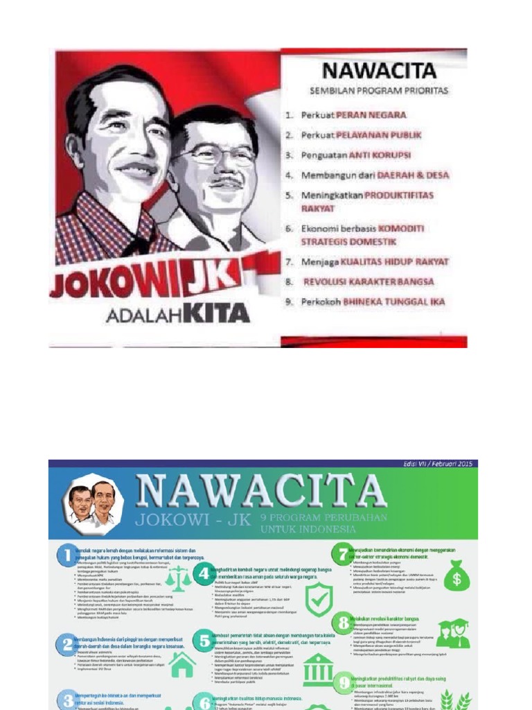 Nawa Cita Pa Jokowi | PDF | Ilmu Sosial