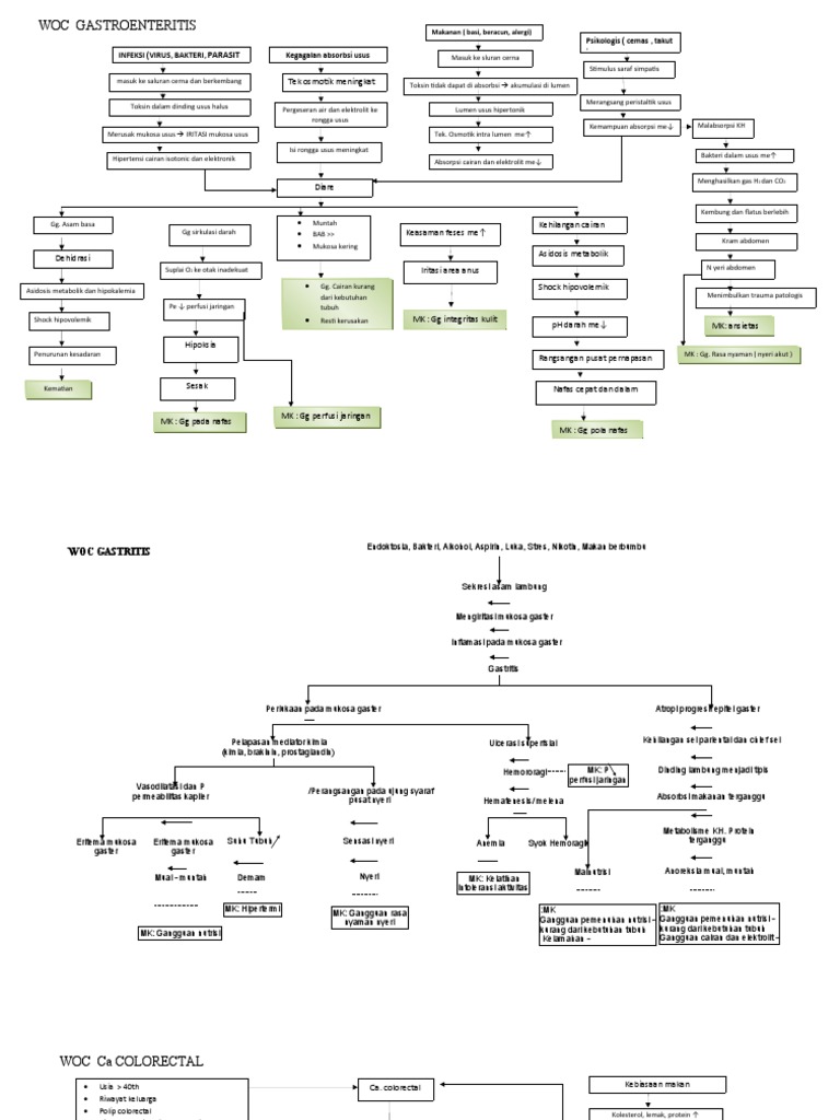 KMB 2, Woc Gastritis, Ge Dan Ca Colorectal | PDF