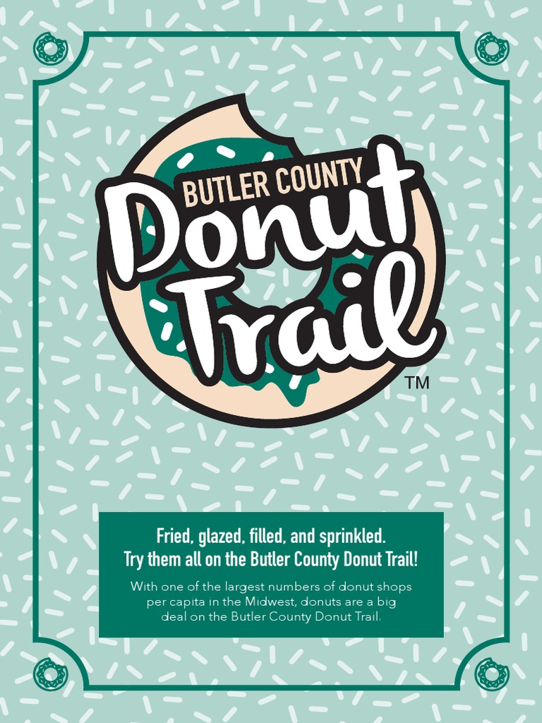 Donut Trail Map | PDF | Doughnut | Snack Food
