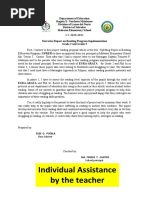 National Reading Month Celebration Narrative Report | PDF ...