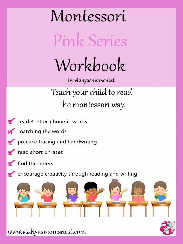 Montessori Pink Series Workbook | PDF