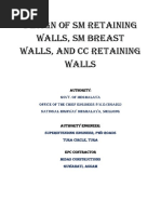 Toe Wall Design | PDF | Pressure | Nature
