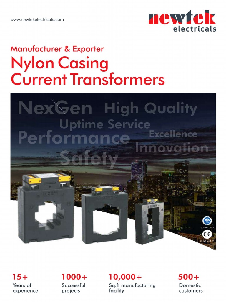 Current Transformers Nylon Casing - Newtek Electricals, CTS, PTS ...