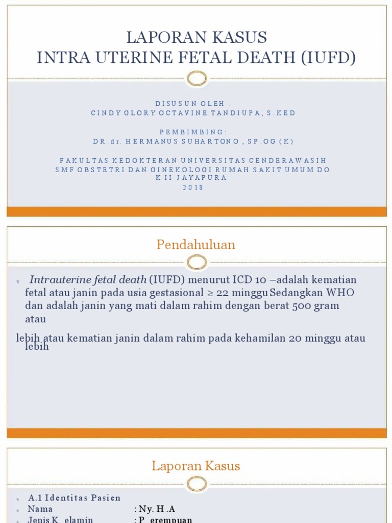 PDF Laporan Kasus Iufd | PDF