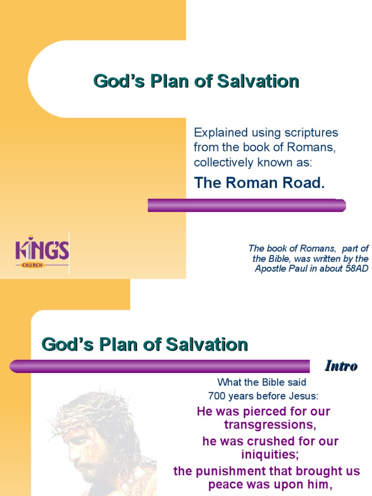 God's Simple Plan of Salvation Explained | PDF | Jesus | Salvation