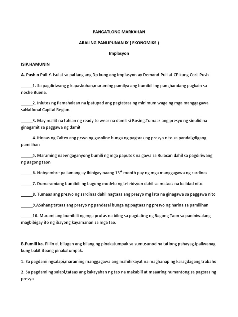INSTRUCTIONAL MATERIALS 3rd Grading 3 | PDF