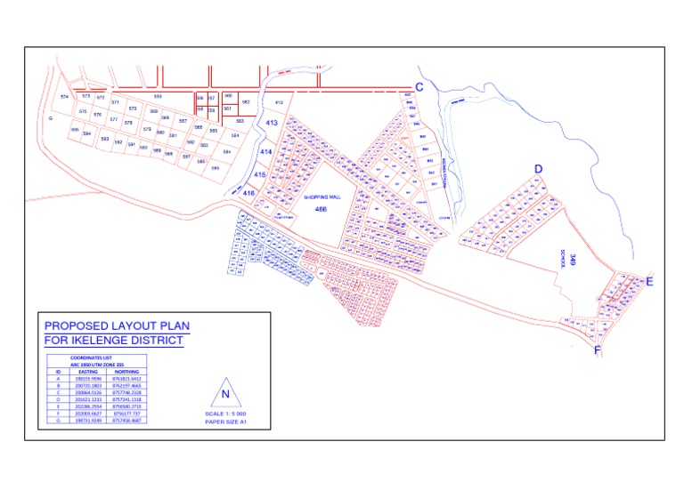 Final Site Plan Edited Layout 1-Model | PDF