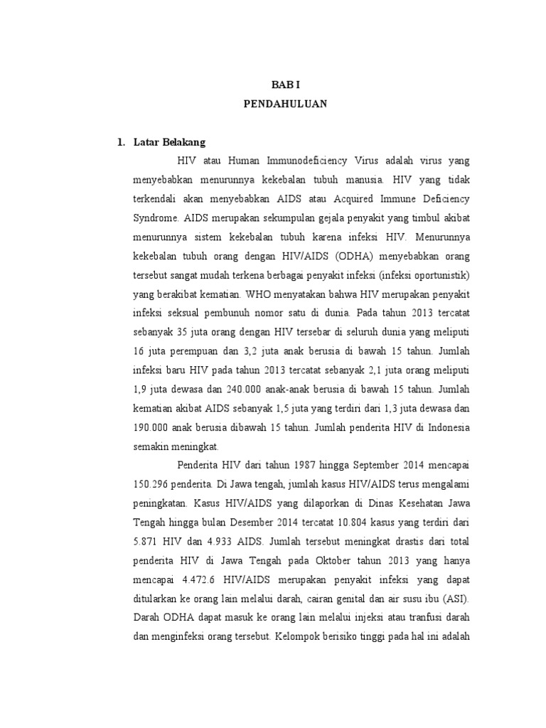 Makalah HIV AIDS - Kel 10 | PDF