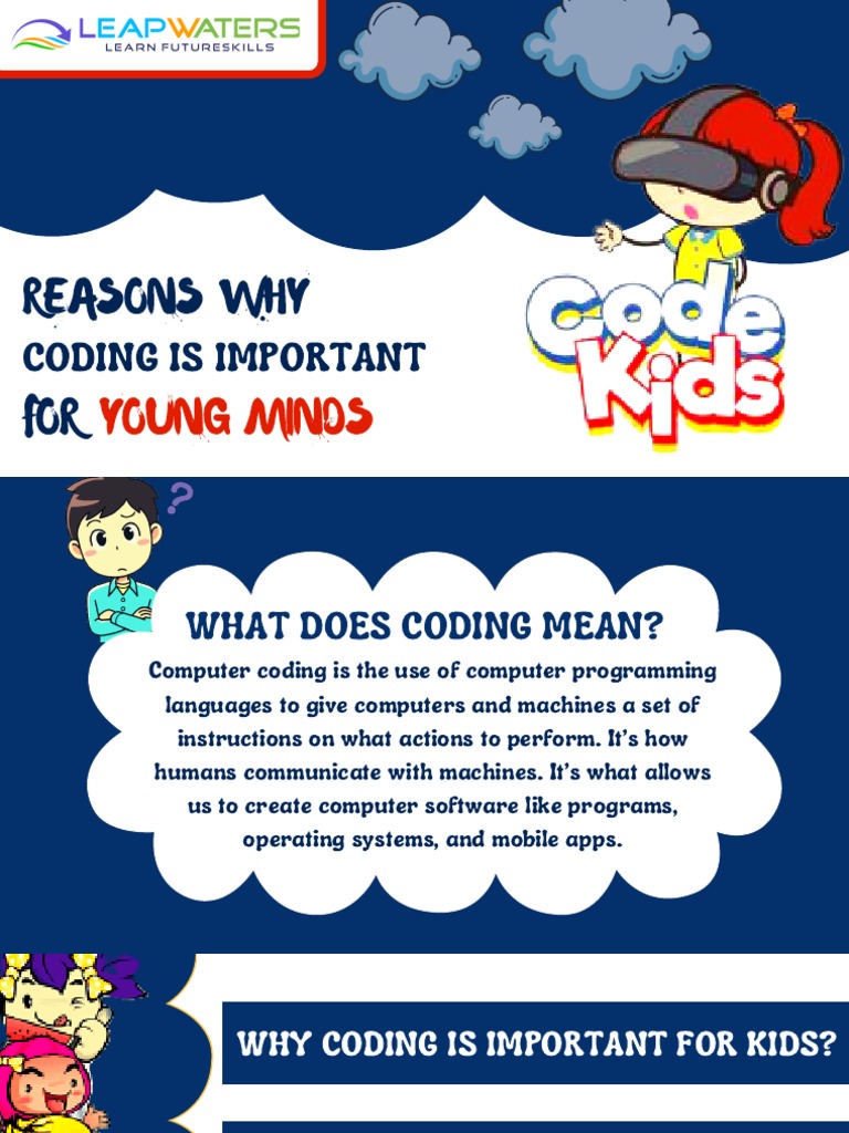 Reasons Why Coding Is Important For Young Minds | PDF | Computer ...