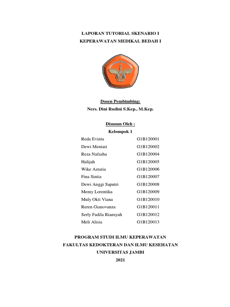 Laporan Tutor KMB 1 Kel 1 - Fix | PDF