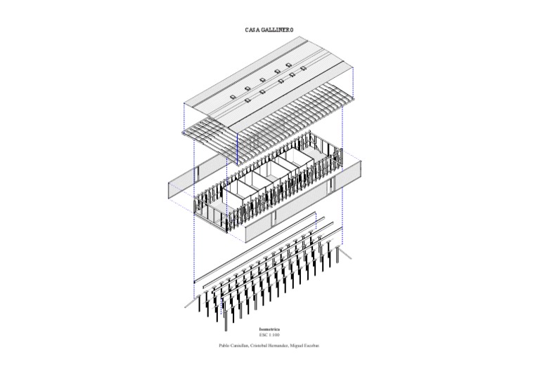 Isometrica Explotada Casa Gallinero PDF | PDF