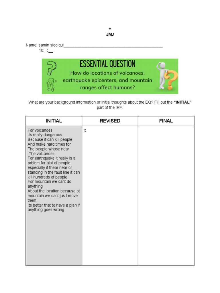 1Q Map of Conceptual Change - Irf | PDF