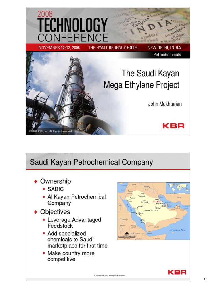 07 - Saudi Kayan Mega Project | PDF | Cracking (Chemistry) | Propane