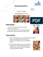 Fichas Artes 3° Básico | PDF | Pinturas | Dibujo