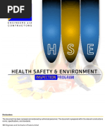 Daily HSSE Report Template | PDF | Workplace | Occupational Safety And ...