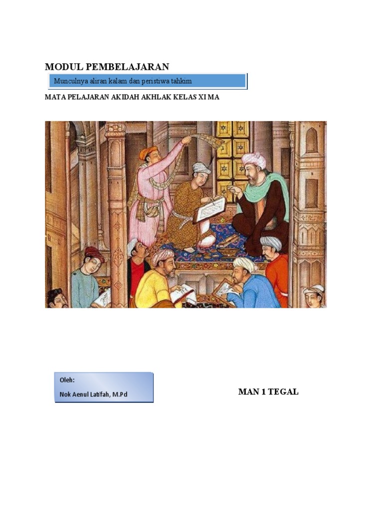 MODUL I (Sejarah Aliran Kalam) | PDF