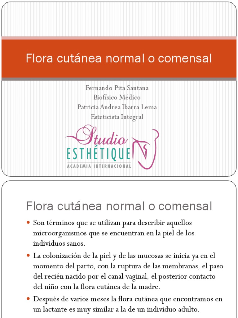 Flora Cutánea Normal o Comensal 2020 | PDF | Biología | Especialidades ...