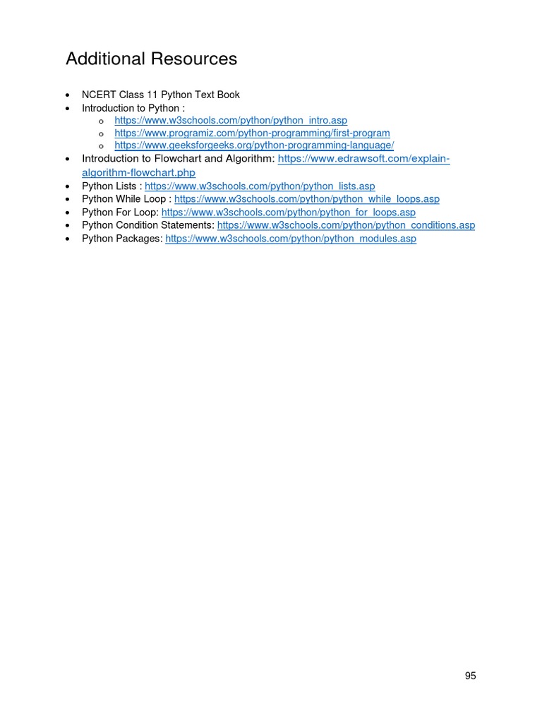 Python Content Manual (1) - 95 | PDF