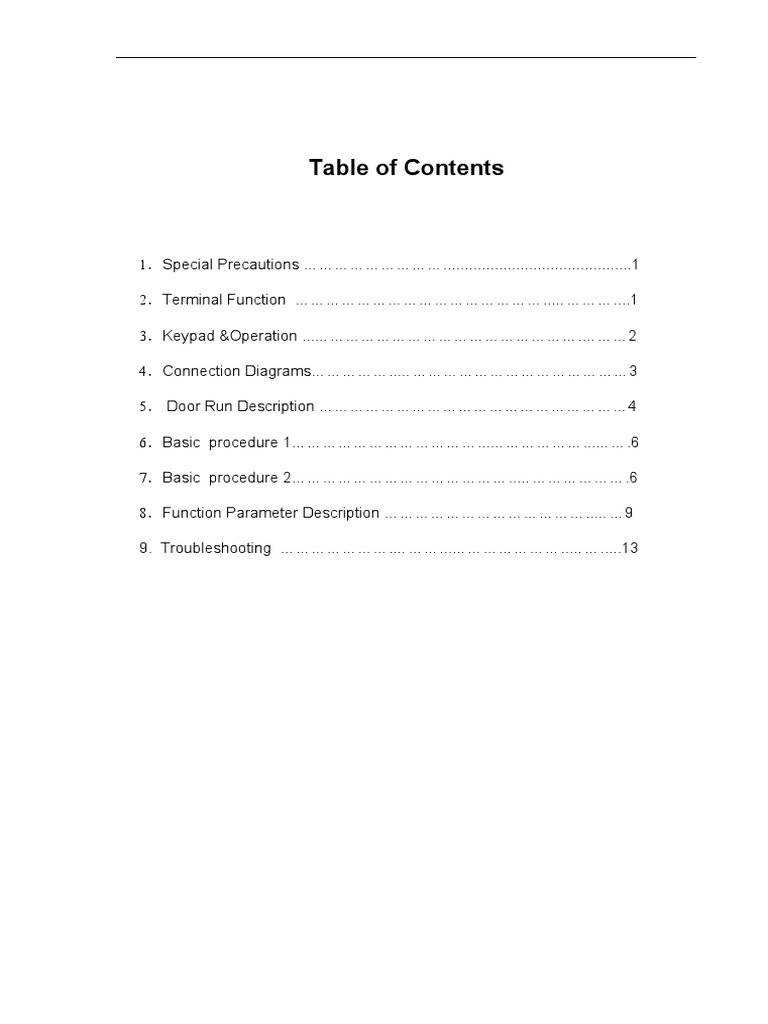 Tai lieu bien tan cua Ningbo NSFC01-01说明书2004-00 | PDF | Parameter (Computer Programming ...