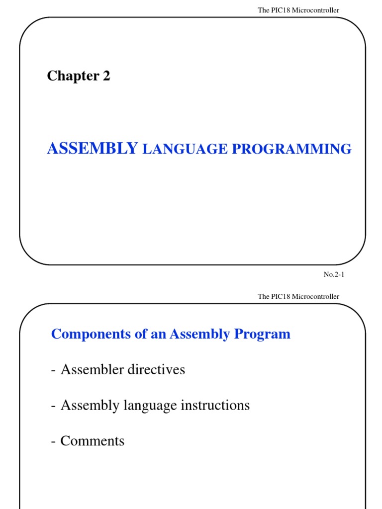 Chapter 2 Lecture 3&4 ASM | PDF | Binary Coded Decimal | Assembly Language