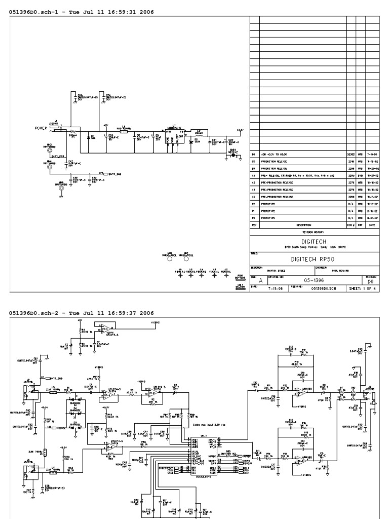 Digitech rp50 Guitar Multi Effects Pedal | Download Free PDF ...